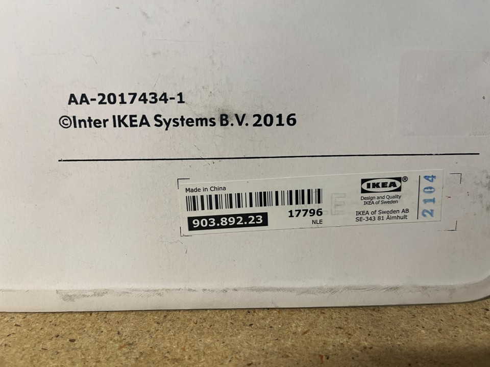 Ikea BRYNET LED Picture Light 903.892.23 Black 22" - NEW C40 | eBay