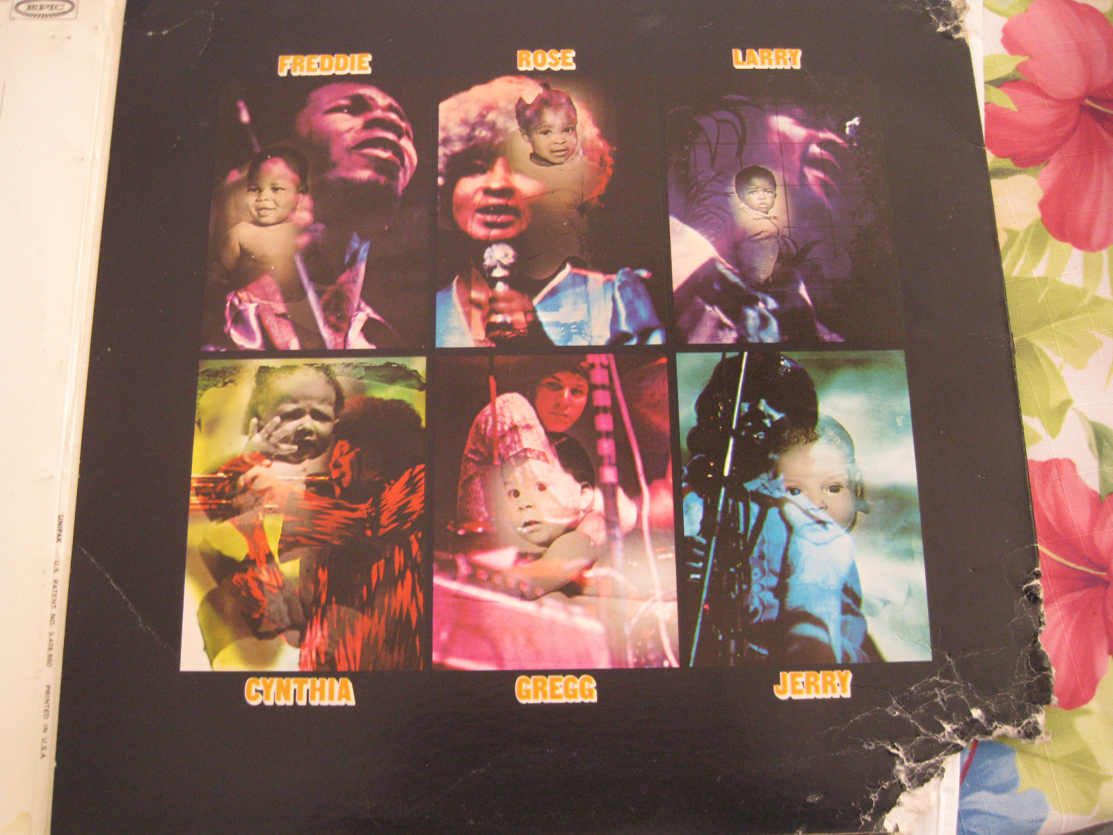 STAND! SLY AND THE FAMILY STONE-33 RPM 12'' VINYL LP RECORD ALBUM ...