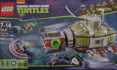 LEGO 79121 TMNT Turtle Sub Undersea Chase NIB | eBay