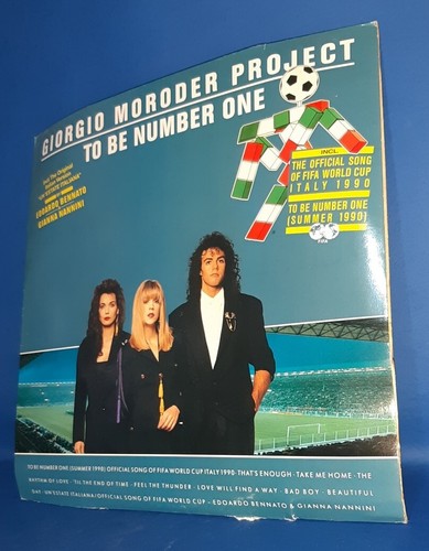 Giorgio Moroder To Be Number One 1990 New Virgin Italia 90 Coupe Monde ...