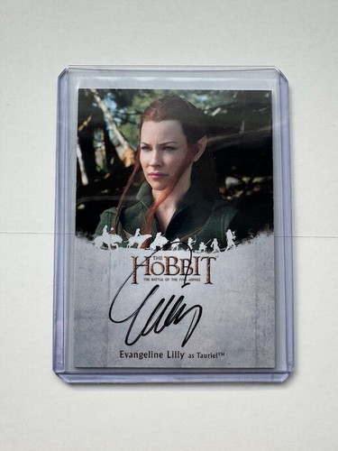 Cryptozoic The Hobbit Evangeline Lilly as Tauriel Auto Card | eBay