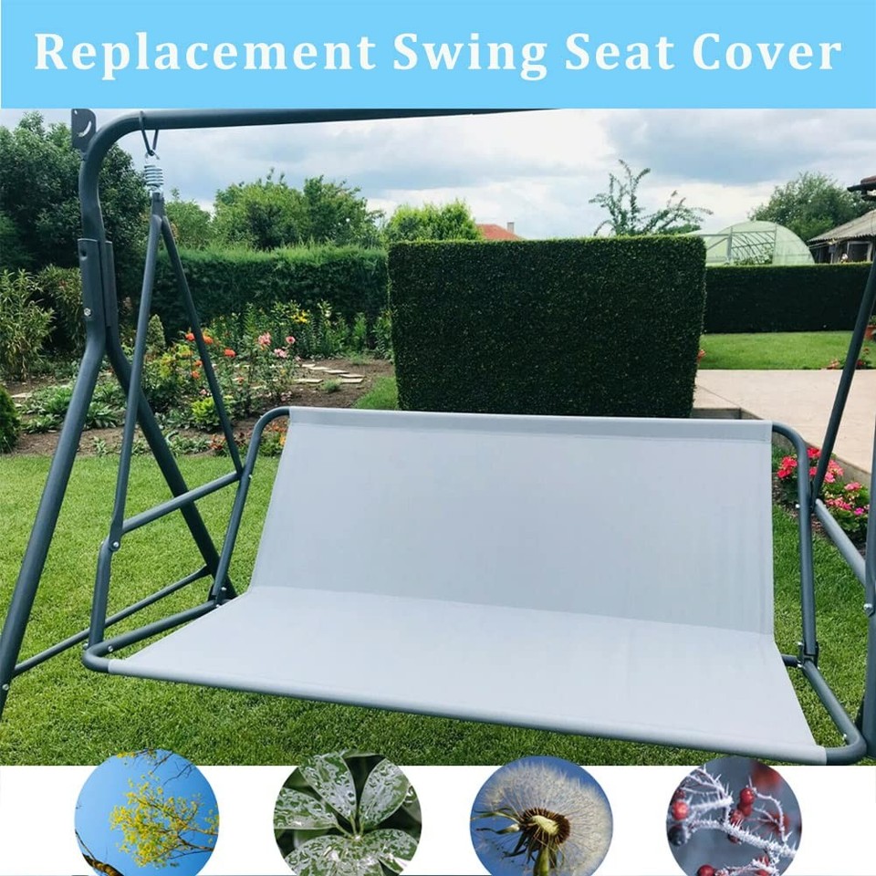 Replacement Swing Seat Cover, 600D Oxford Cloth Waterproof 2/3 Seat ...