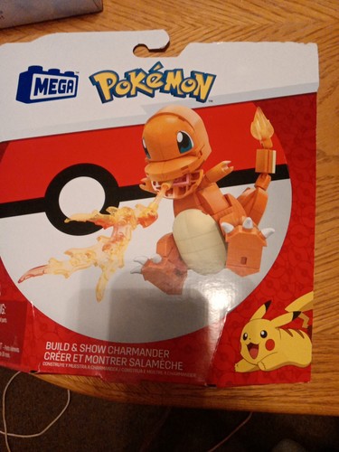 Charmander Mega Construx Building Blocks Set Pokemon 180 pieces Mattel ...
