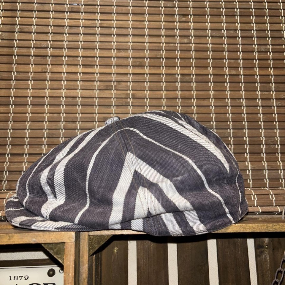 FREE WHEELERS Casket Hat Beret Cap Grey/Black 59 | eBay