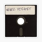 Funny Floppy Disk 90s Computer Drive Never Forget Quote Vinyl Decal ...