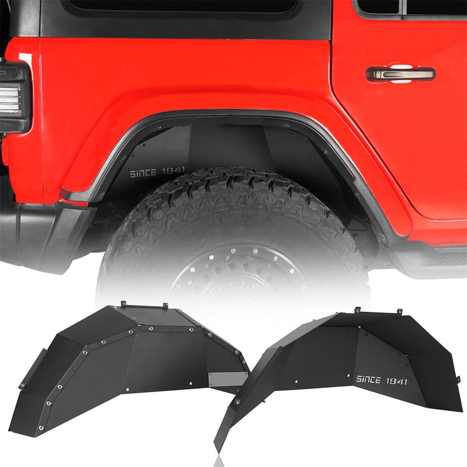 Front or Rear Inner Fender Liner Guard Fit 18-25 Jeep Wrangler JL ...