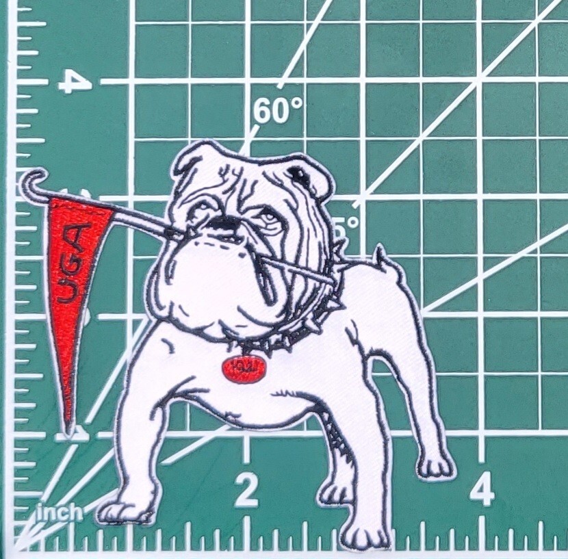 Georgia Retro 1945 "Uga" Iron On Embroidered Patch ~ FREE Tracking! | eBay