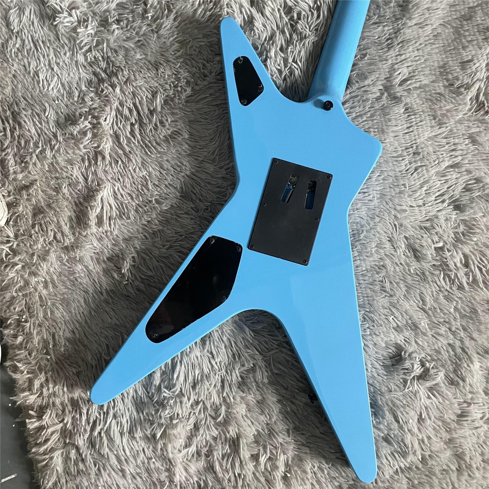 6 String Electric Guitar Dimebag Darrell Rebel Mahogany Solid Body HH ...