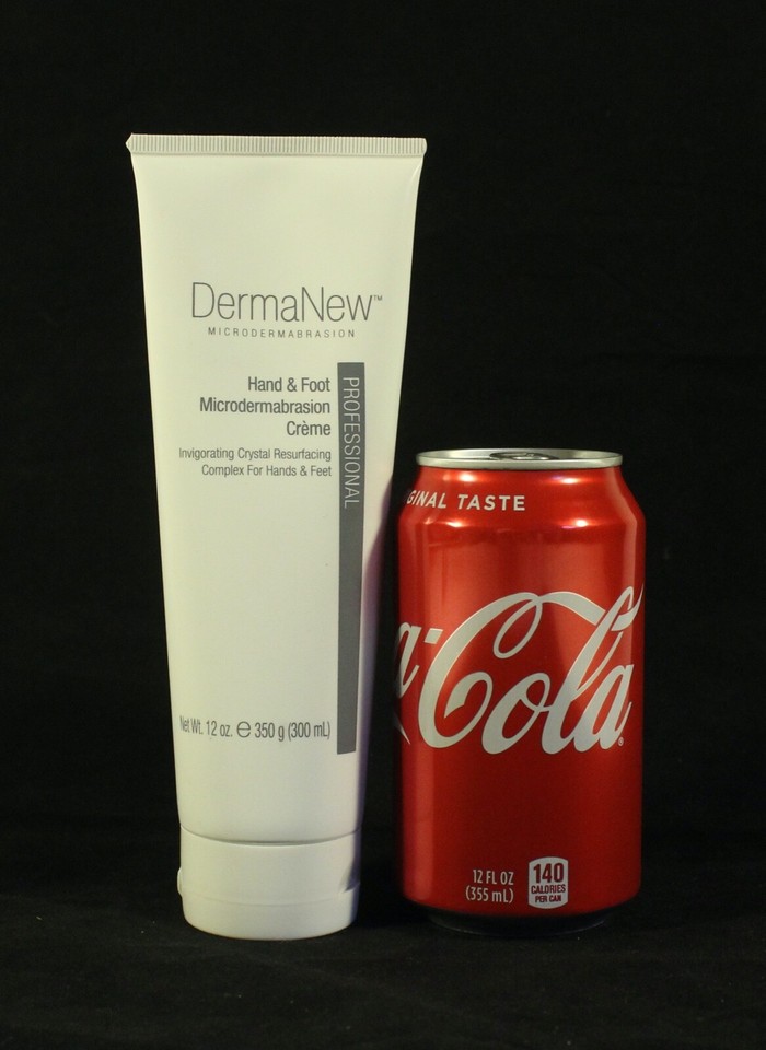 DERMANEW ™ Hand & Foot Microdermabrasion Crème Net Wt 12 oz 350g 300ml ...