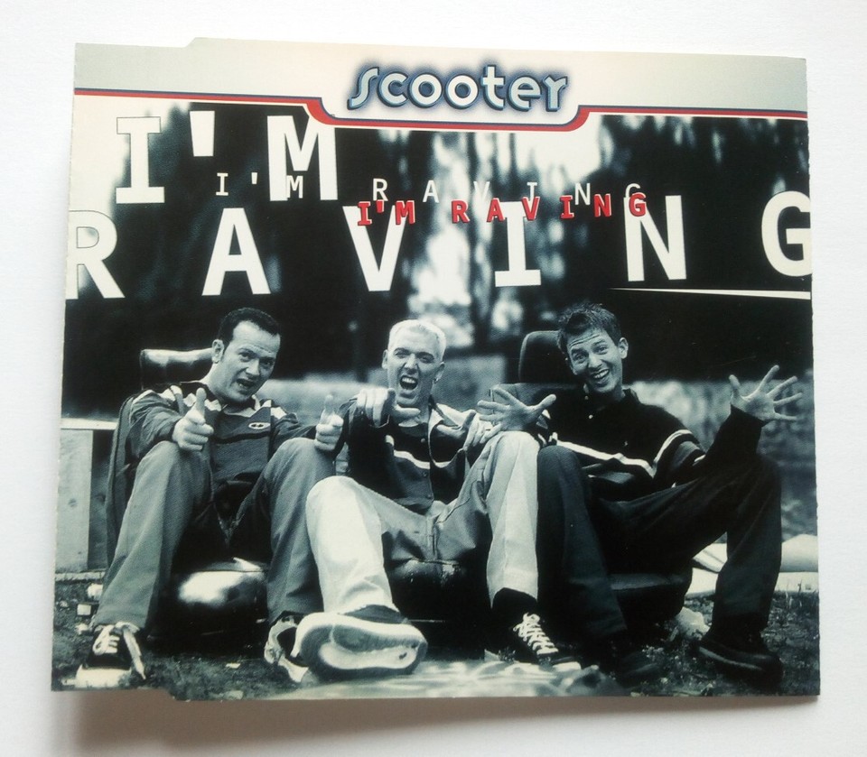 Scooter - I'm Raving - CDM - 1996 - Dance 4TR Scorpio Music France | eBay