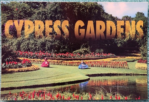 Cypress Gardens Early 2000's Unused Postcard - Closed Forever Back In ...