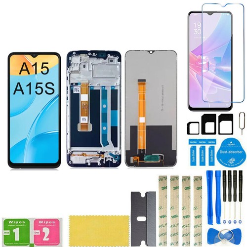 For OPPO A15 CPH2185 A15S CPH2179 LCD Display Touch Screen Digitizer ...