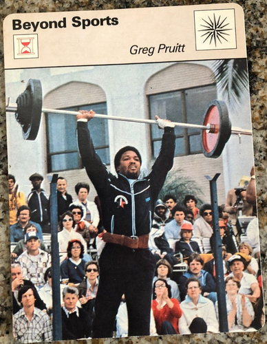GREG PRUITT 1979 Sportscaster Card #72-21 CLEVELAND BROWNS | eBay