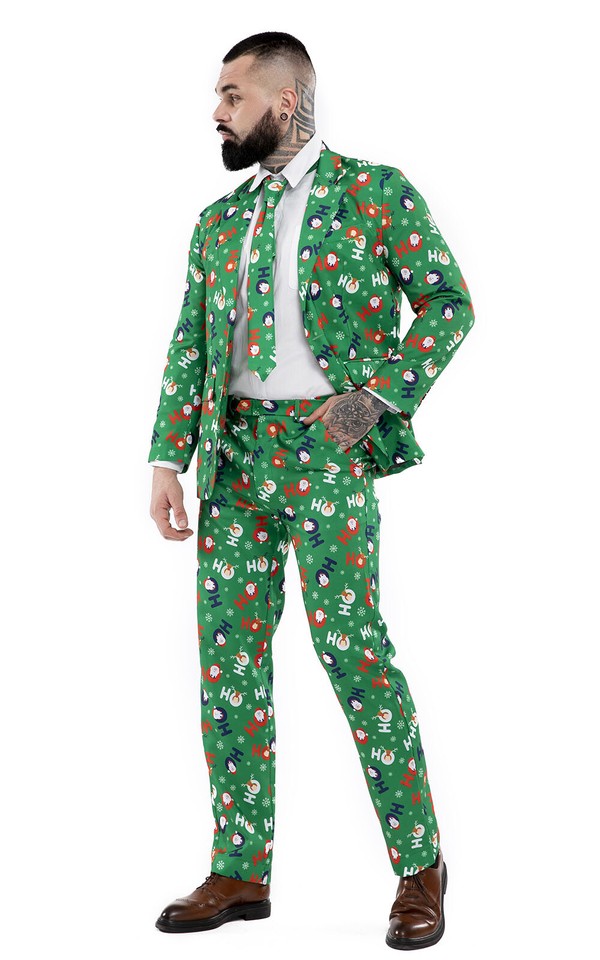 New MENS ADULTS NOVELTY CHRISTMAS SUIT Costumes Xmas Party Suit NOVELTY ...