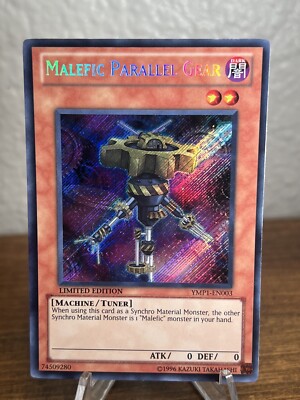 Malefic Parallel Gear - YMP1-EN003 - Secret Rare - NM- Yu-Gi-Oh! | eBay