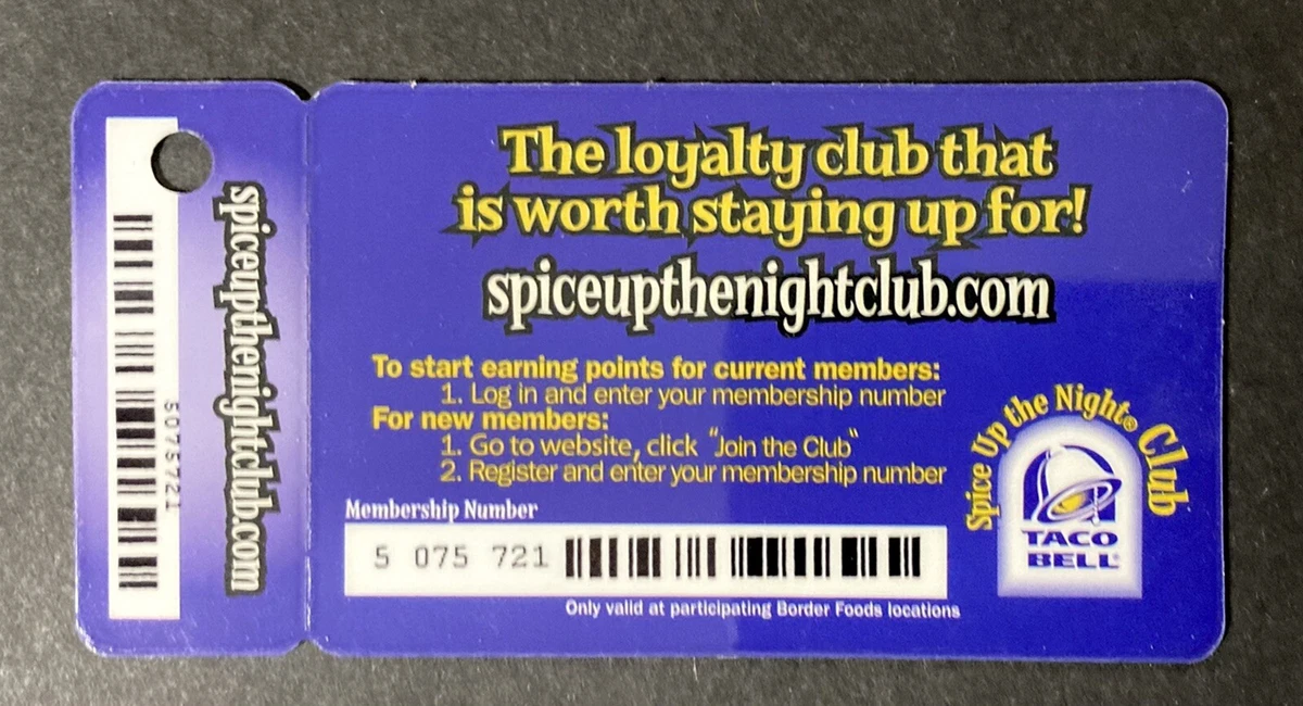 Night Club Card