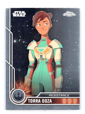 2022 Star Wars Topps Chrome #41 Torra Doza Resistance Mint | eBay
