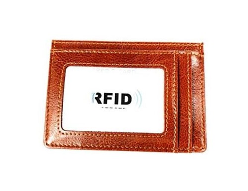 Aeiniwer VAMOS RFID-Blocking Front Pocket Minimalist Slim Wallet for ...