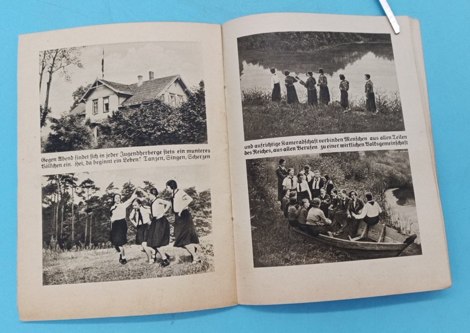 Sehr selten original Heft DJH "Schafft uns Jugendherbergen" BDM HJ ...