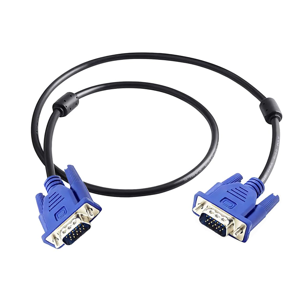 VGA Cable VGA Male to Male Monitor Computer Cable Adapter Cord ...