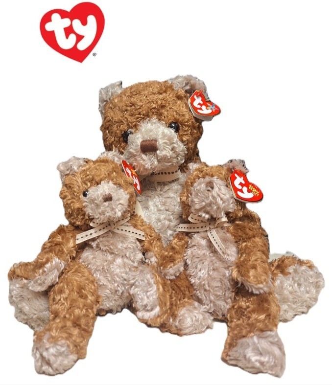 TY Beanie Baby & Buddy - Whittle the Bear - MWMTs - Lot of 1 Buddy and ...