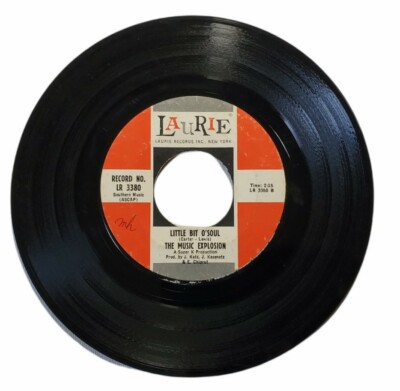 The Music Explosion - Little Bit O Soul - Tested Vinyl 45 Record 60s ...
