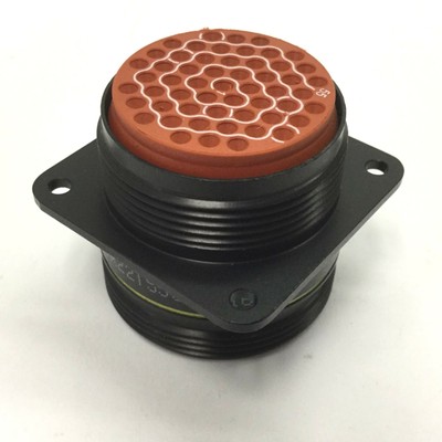 Omega MTC-55-FF Inline Female Connector, 55 Cavities, Flanged | eBay