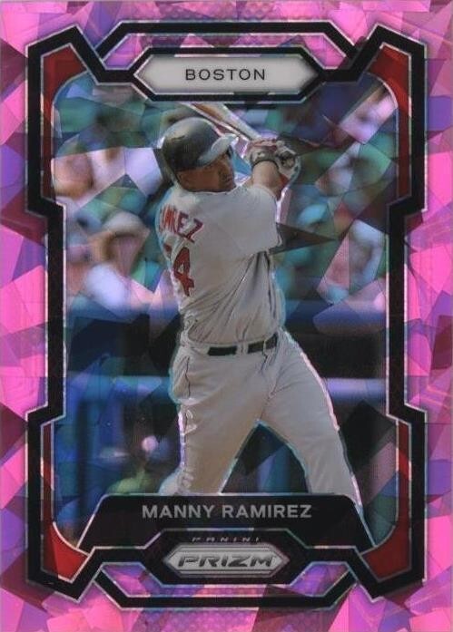 2024 Panini Prizm - Manny Ramirez #289 Pink Ice Prizm for sale online ...