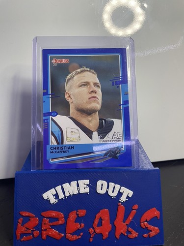 Christian McCaffrey 2020 Donruss Press Proof Blue #48 Football Card | eBay