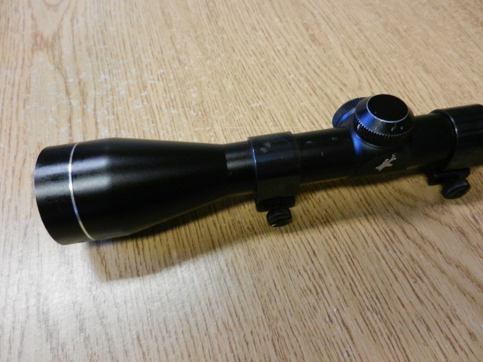 Vintage Tasco 3x-9x40MM Japan Rifle scope A-57 DF39x40 W/ Weaver rings ...