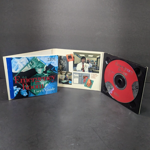 EMERGENCY ROOM PC GAME 1995 ORIGINAL DOS VTG CD ROM (SPECS: 486/33 Mhz ...