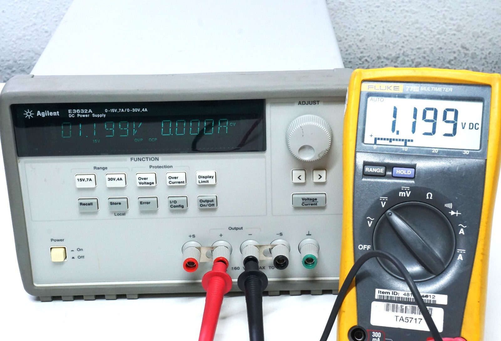 Agilent E3632A DC Power Supply 0-15V 7A / 0-30V 4A | eBay