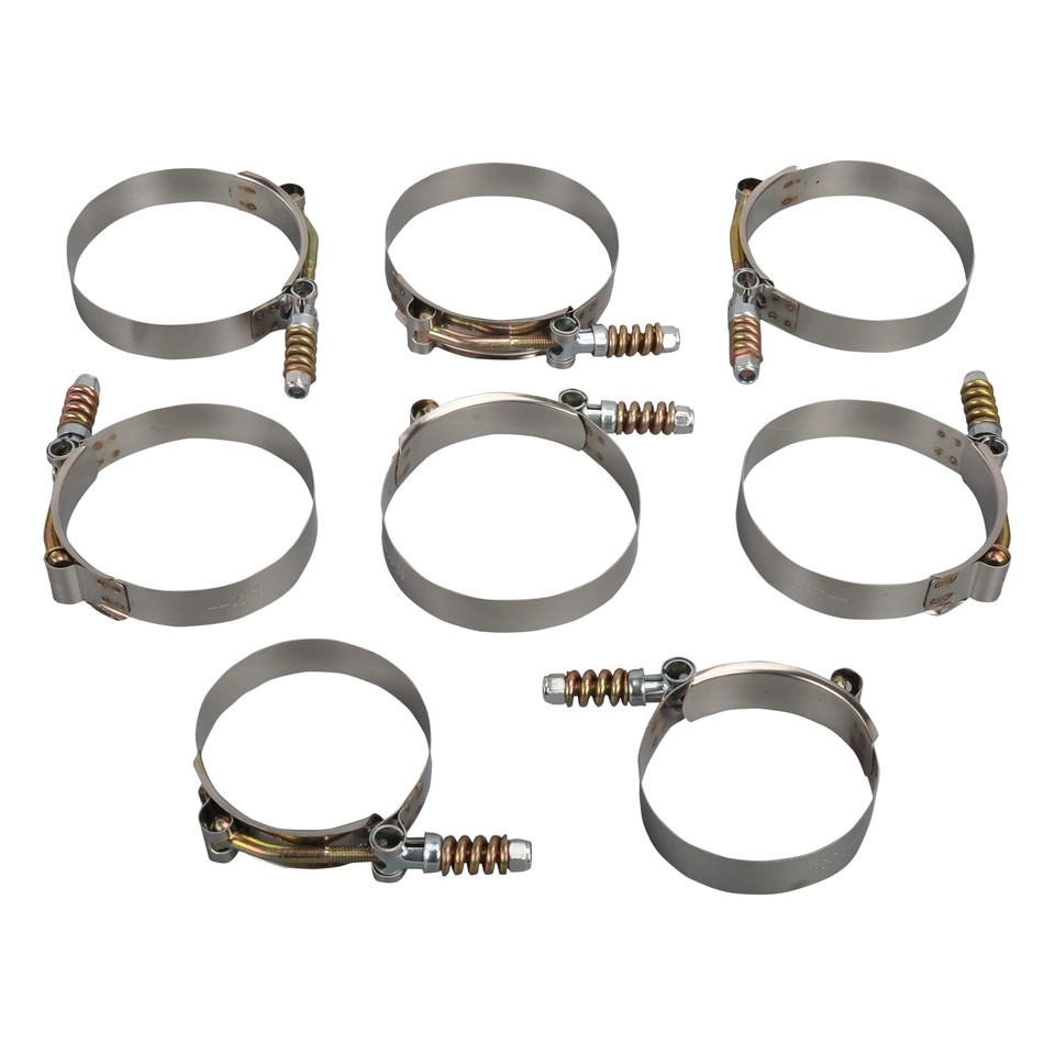 3" Polished Intercooler Pipe &Boot Kit For 2002-2004 GMC 6.6L LB7 ...