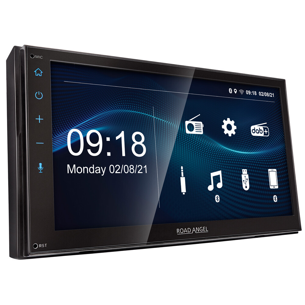 Road Angel RA-X721DAB Apple CarPlay Android Auto Bluetooth DAB Radio ...