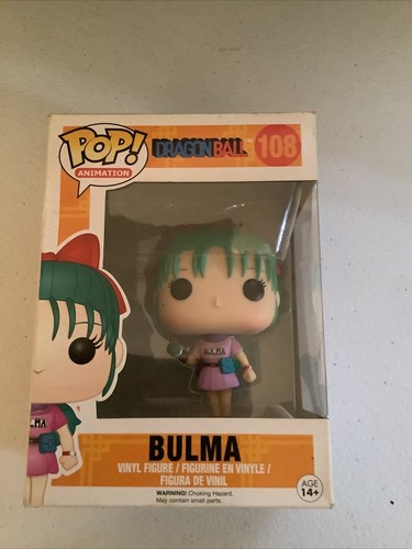 Funko Dragon Ball POP! Animation Bulma Vinyl Figure #108 | eBay.de