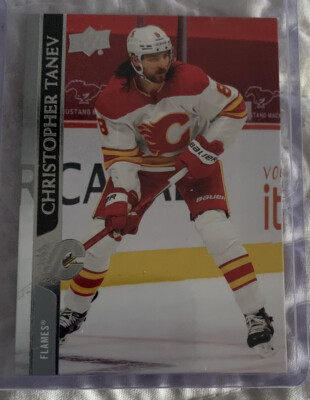 CHRISTOPHER TANEV 2020-21 UPPER DECK EXTENDED BASE CARD #520 FLAMES | eBay