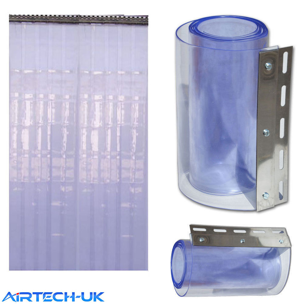 Cold Room Door Curtains Flexible Clear Transparent Yellow Plastic Cold