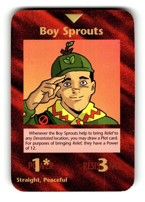 Boy Sprouts Card Limited INWO Illuminati New World Order Game | eBay