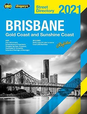 Brisbane Refidex Street Directory 2021 65th ed by UBD Gregory's ...