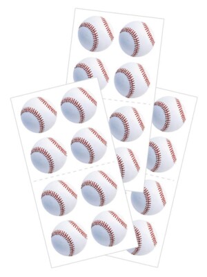 Baseball Sports Planner Stickers Papercraft DIY Crafts Envelope Seals ...