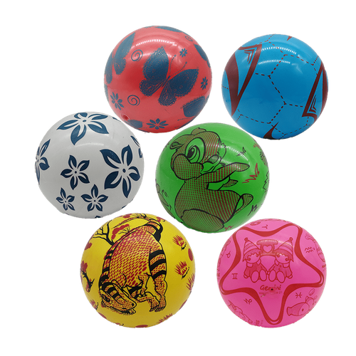 4x Kinderball Ø 22 cm Fussball Kunststoffball Plastikball Mitgebsel | eBay