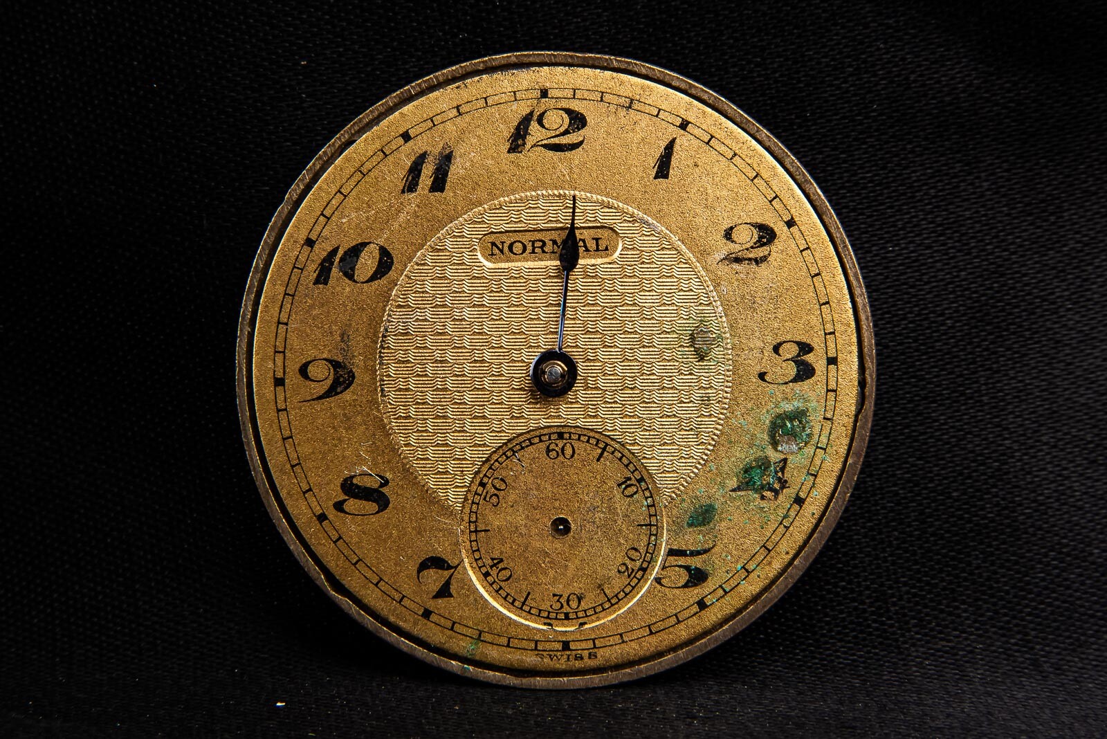 Normal Pocket Watch Movement 7 Jewels FOR PARTS OR REPAIR V18 | eBay