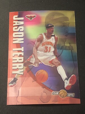 2001-02 Topps Chrome Team Topps Jason Terry #TT4 | eBay
