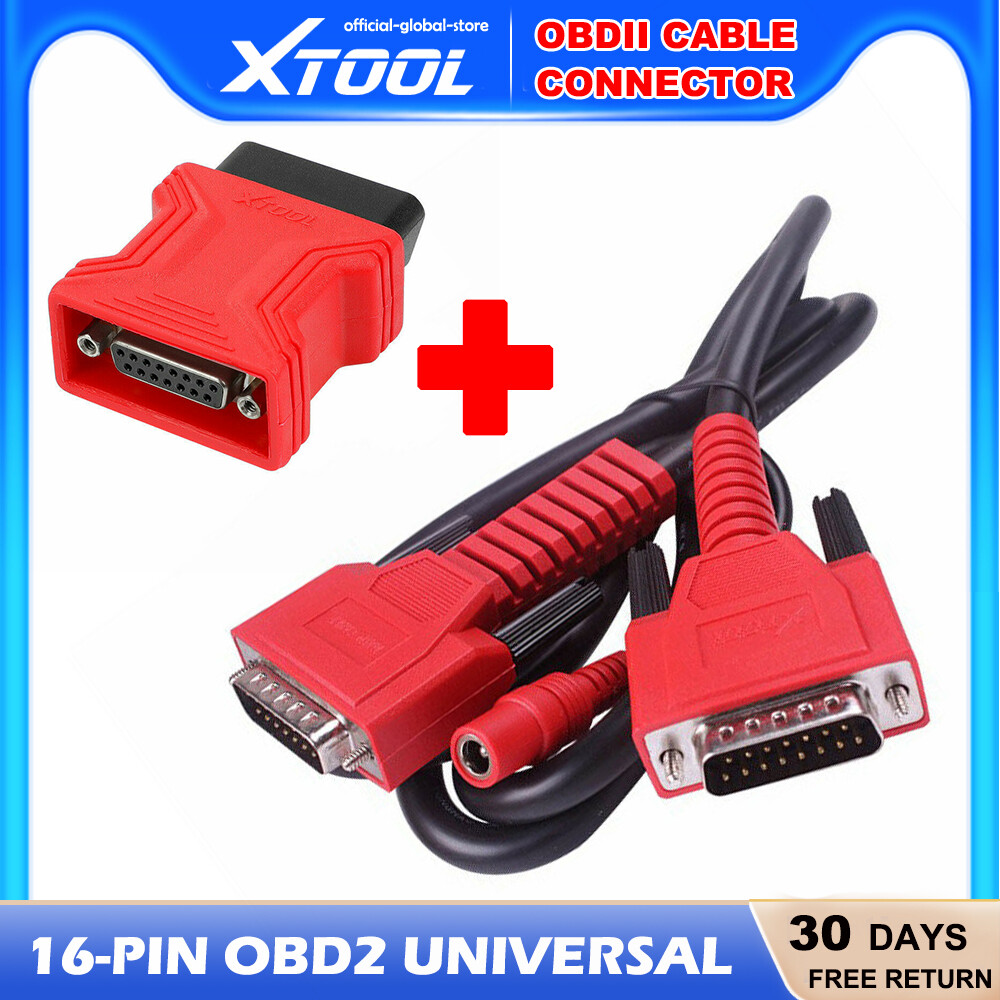 XTOOL Universal OBD2 Adapter Cable Connector For D7/D8/D9/PAD ...