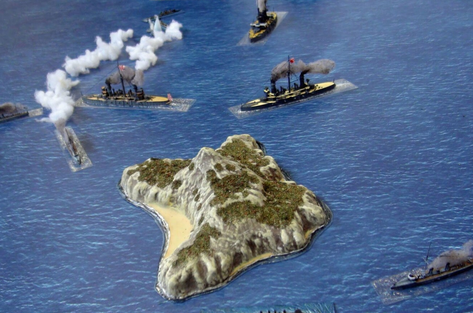 DEEP WATER NAVAL MAT OCEAN GAMING MAT ATLANTIC PACIFIC INDIAN PVC MAT ...