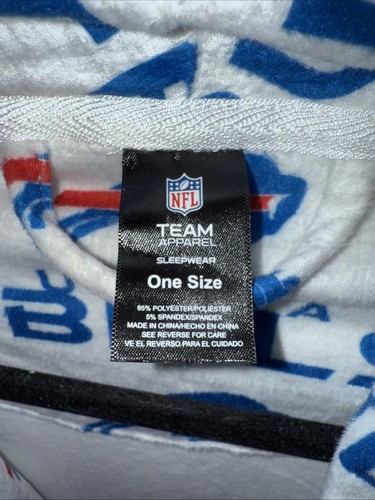 NFL Buffalo Bills One Size Men's Belted Robe Pockets Team Apparel ...