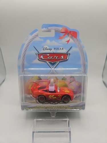 Disney Pixar Cars Diecast Easter Cars Easter Lightning McQueen & Easter ...