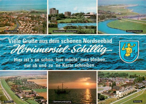 Schillig Horumersiel Nordseebad Meerwasser Wellenbad Panorama Schillig ...