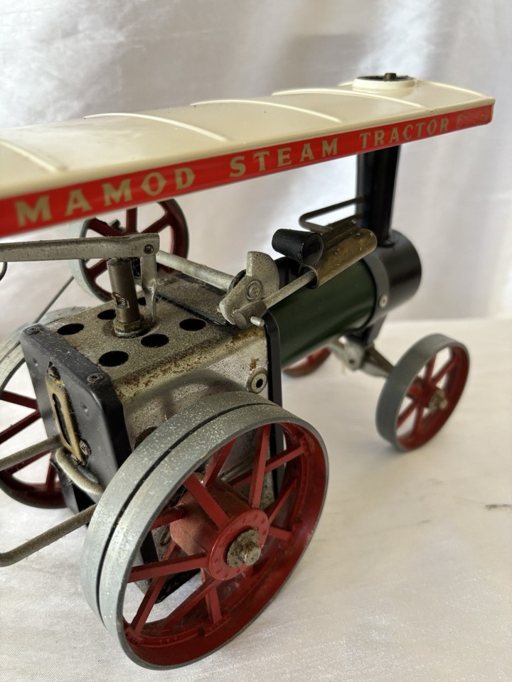 Mamod TE1 Steam Tractor Rare Live Steam Engine Classic Collectible 1970 ...