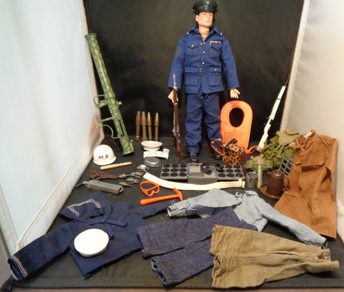 Vintage 1964 Hasbro GI JOE USA Made Figure With Clothing & Accessories ...